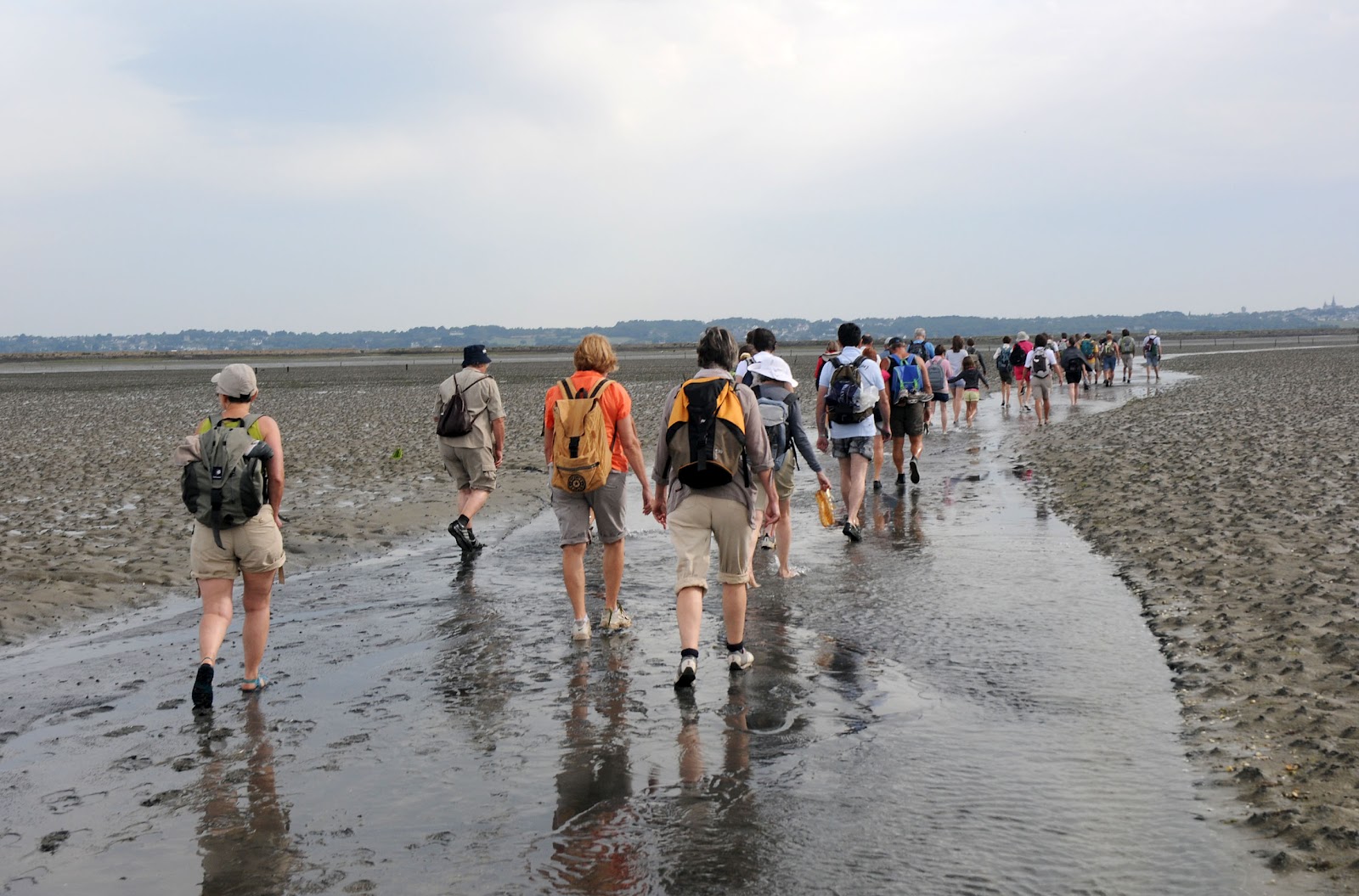 les Verdier du 44: A pied, traversée des Traicts du Croisic