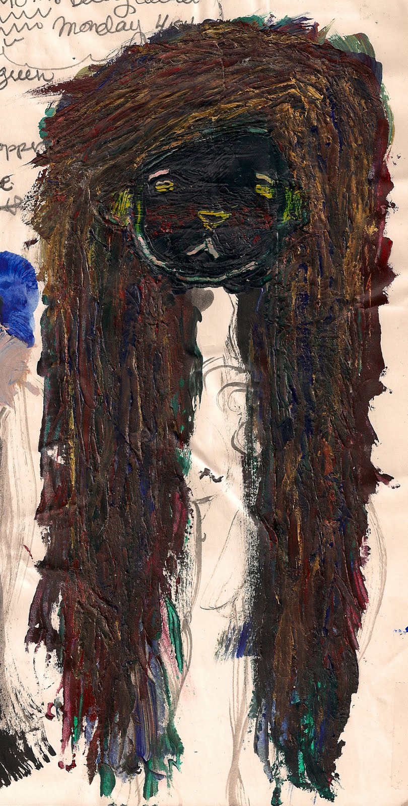 MISSŸ KÆMPF: sad self portraits