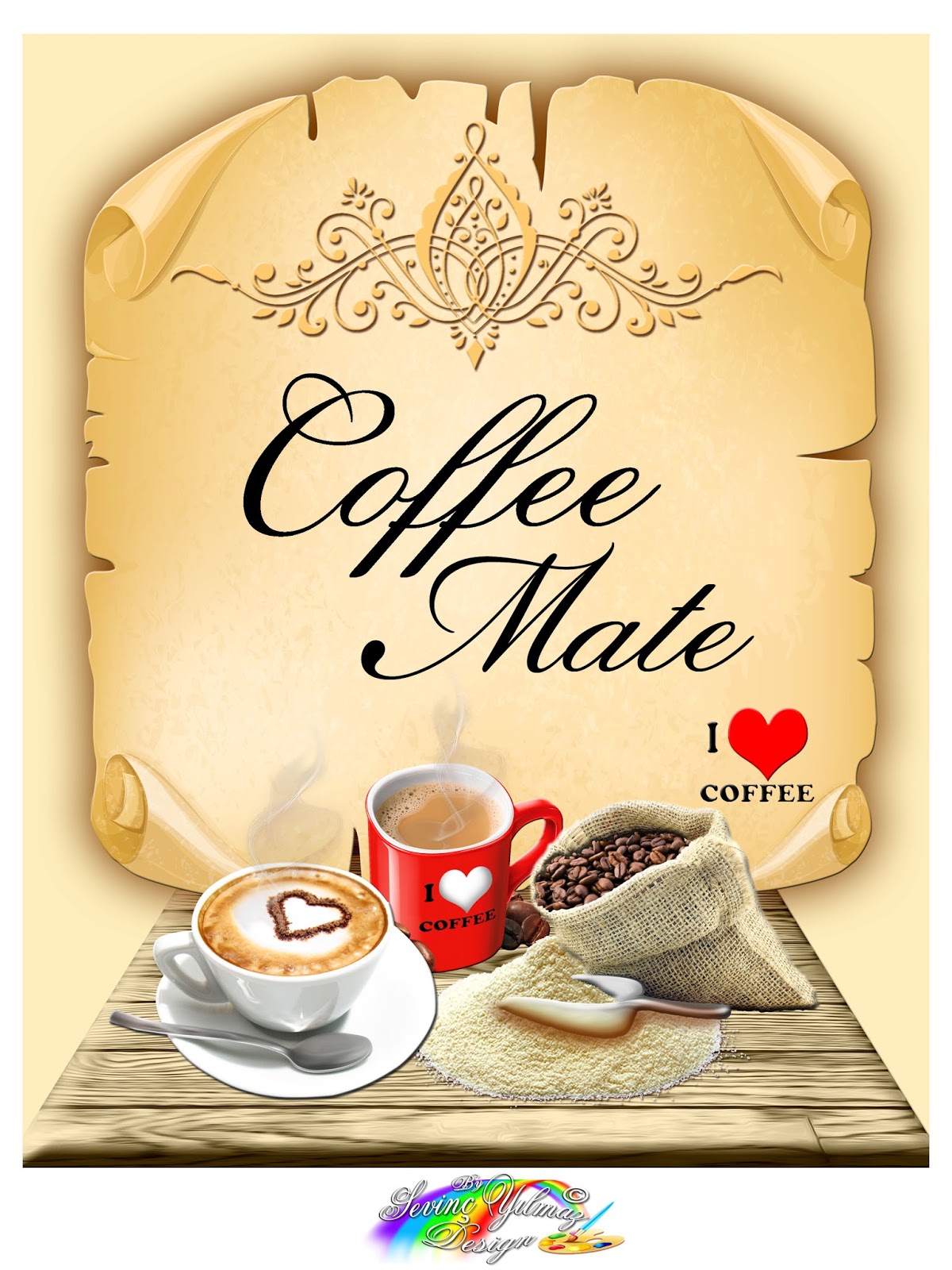 Kitchen Cream Organic Labels Set | Joy Design Studio