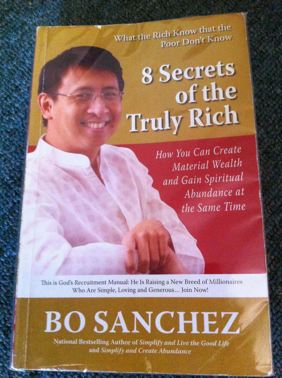 BonSOLACE : Joining TrulyRichClub of Bro. Bo Sanchez