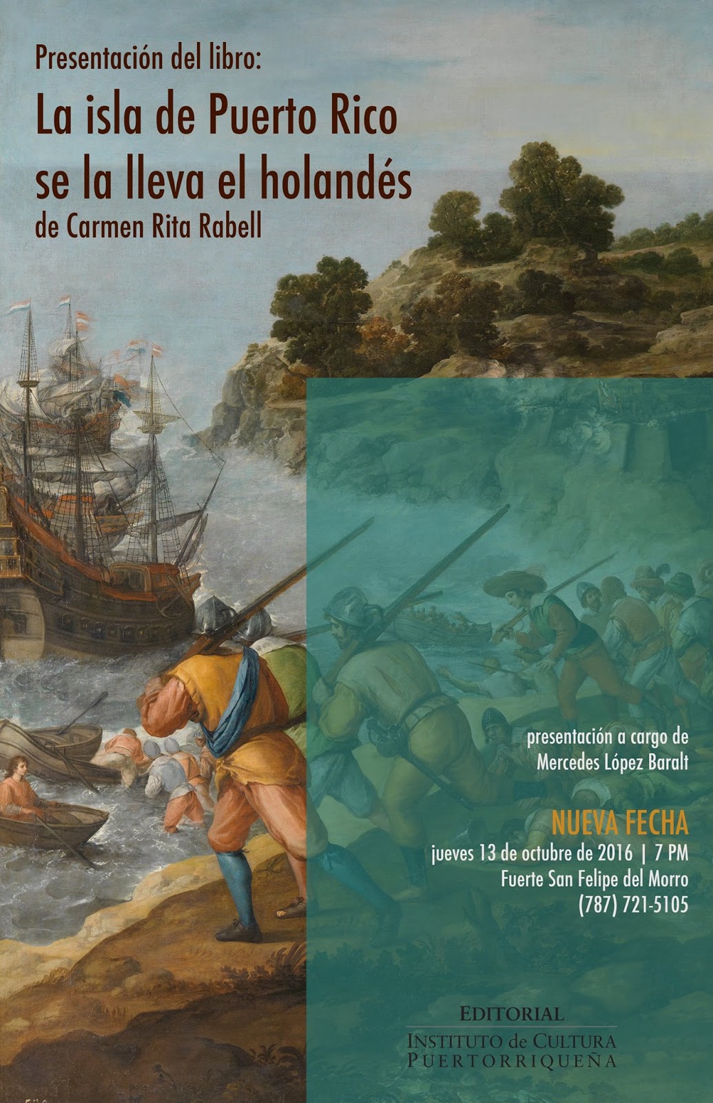 Nueva fecha de la presentación del libro: La isla de Puerto rico se la ...