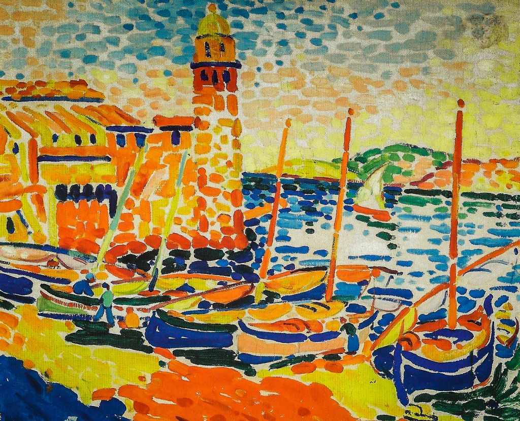 RESİM-ART: Andre Derain - '' Fishing Boats Collioure