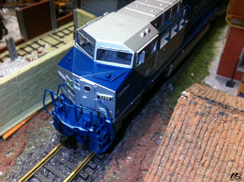 Rede Ferroviária Rio Seco S.A.: Locomotiva AC44i Frateschi Truques C ...