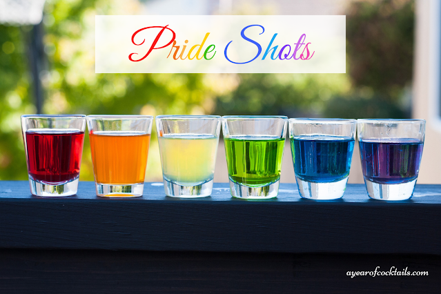 Pride Shots - A Year of Cocktails