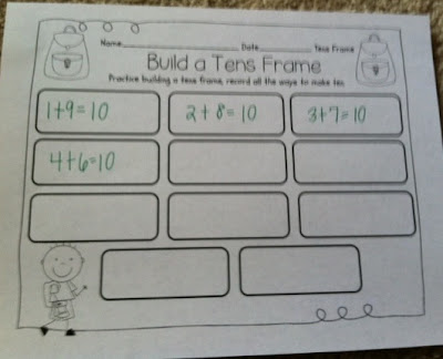 First Grade Fabulous Fish: Back to School Math - Number Sense and Addition