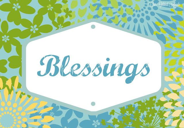 Our Gilded Abode: Creating a Blessings Jar & Free Printables