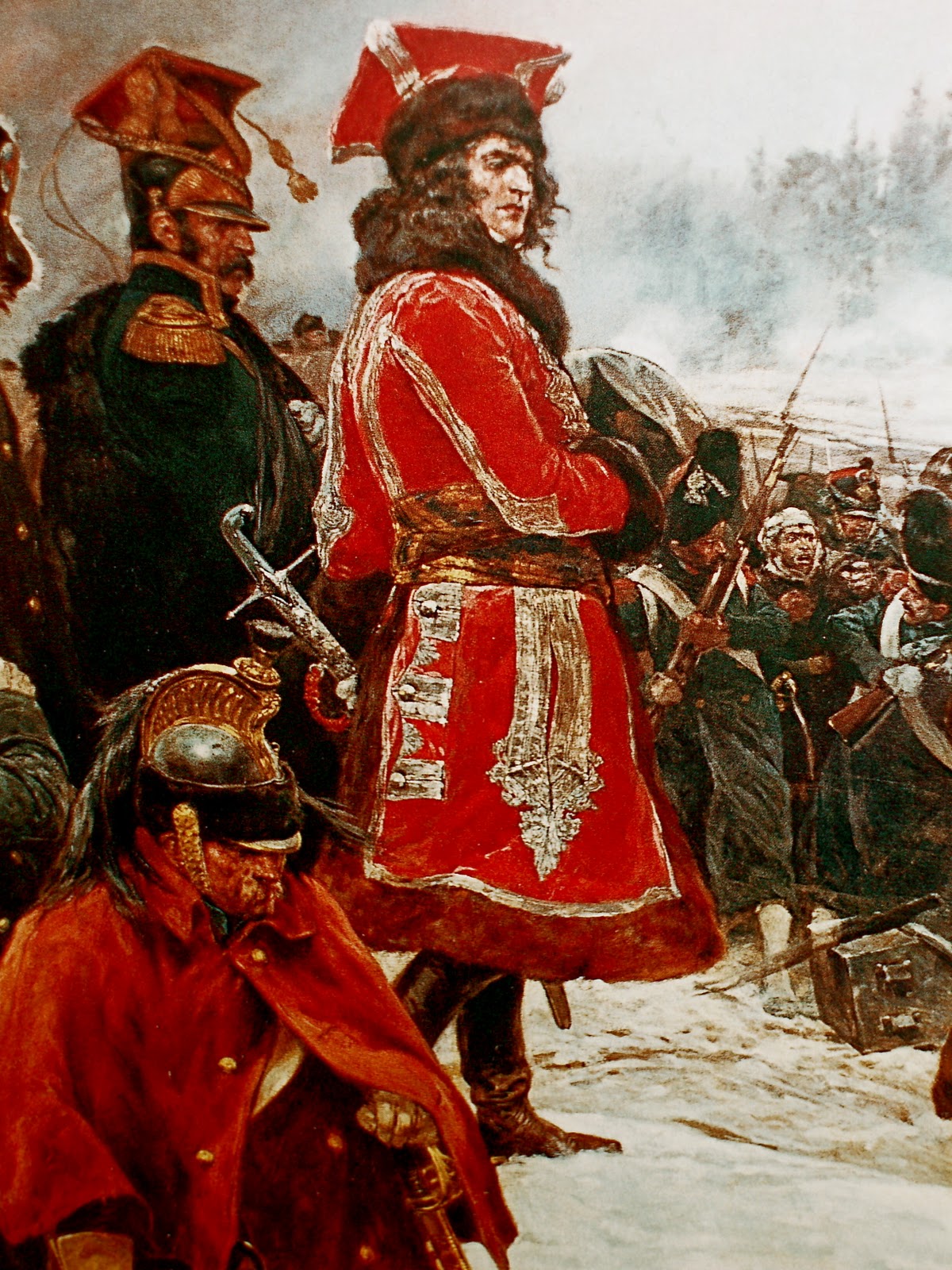 NAPOLEON BY SOULADREAM: GREAT NAPOLEONIC PAINTINGS - RETREAT FROM MOSCOW