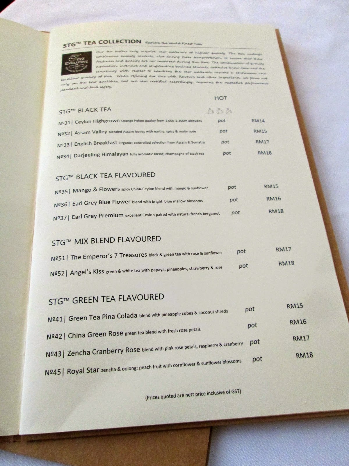 今天吃什麼? fooDrink: STG Tea House Cafe, Ipoh