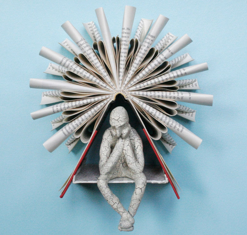 Simply Creative: The Thinking Man's Book Sculptures by Daniel Lai (Kenjio)