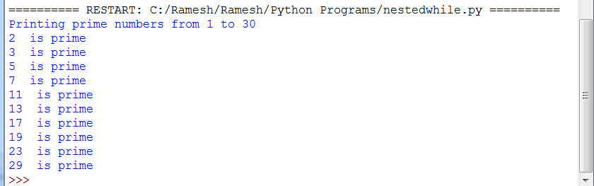 PYTHON BASICS - RAMESH'S BLOG