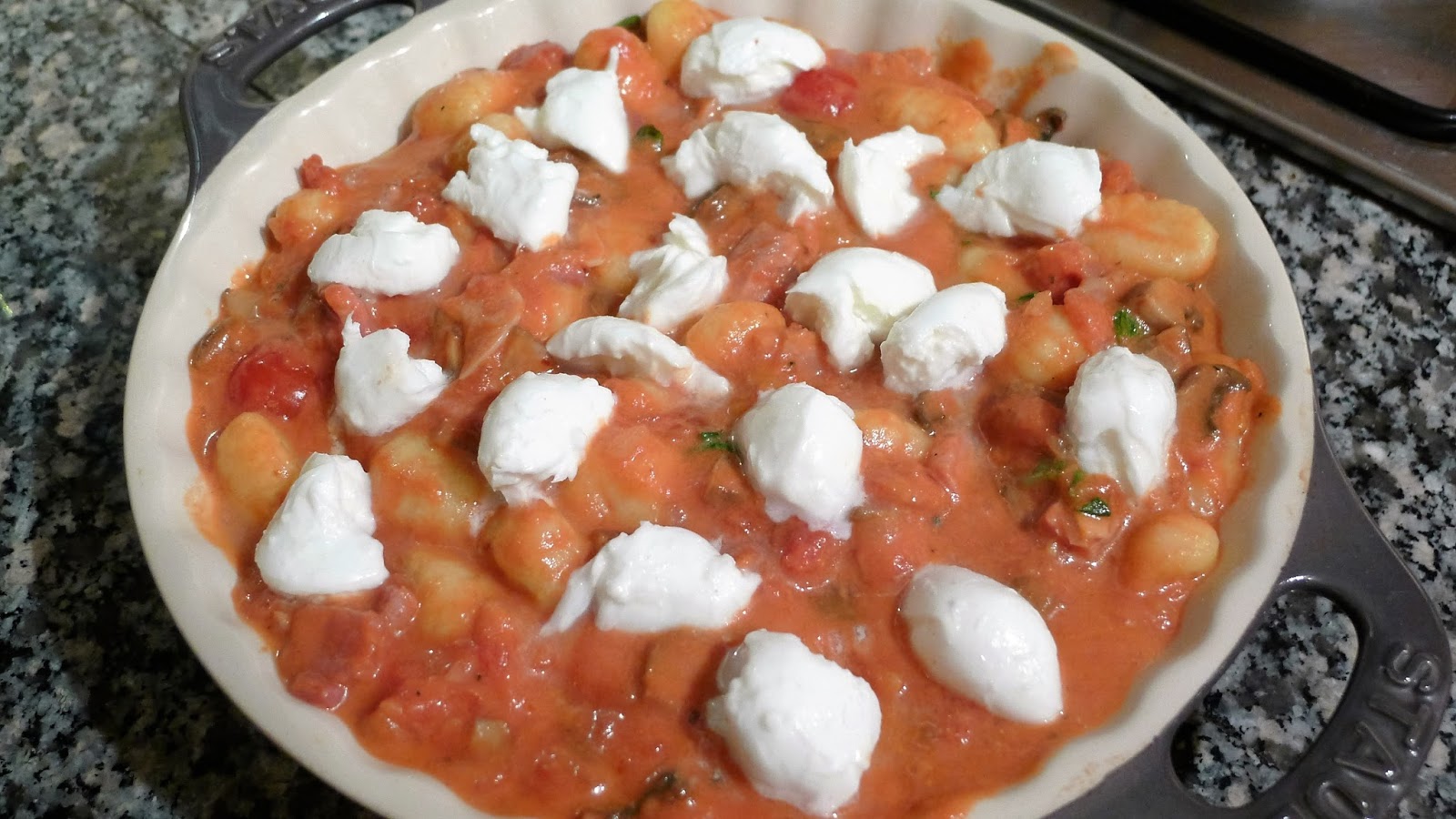 Culinary Adventures in London: Baked Gnocchi with Bacon & Bocconcini