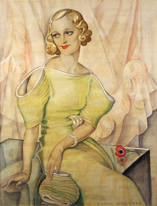 Il mondo di Mary Antony: Gerda Wegener - Arte Decò