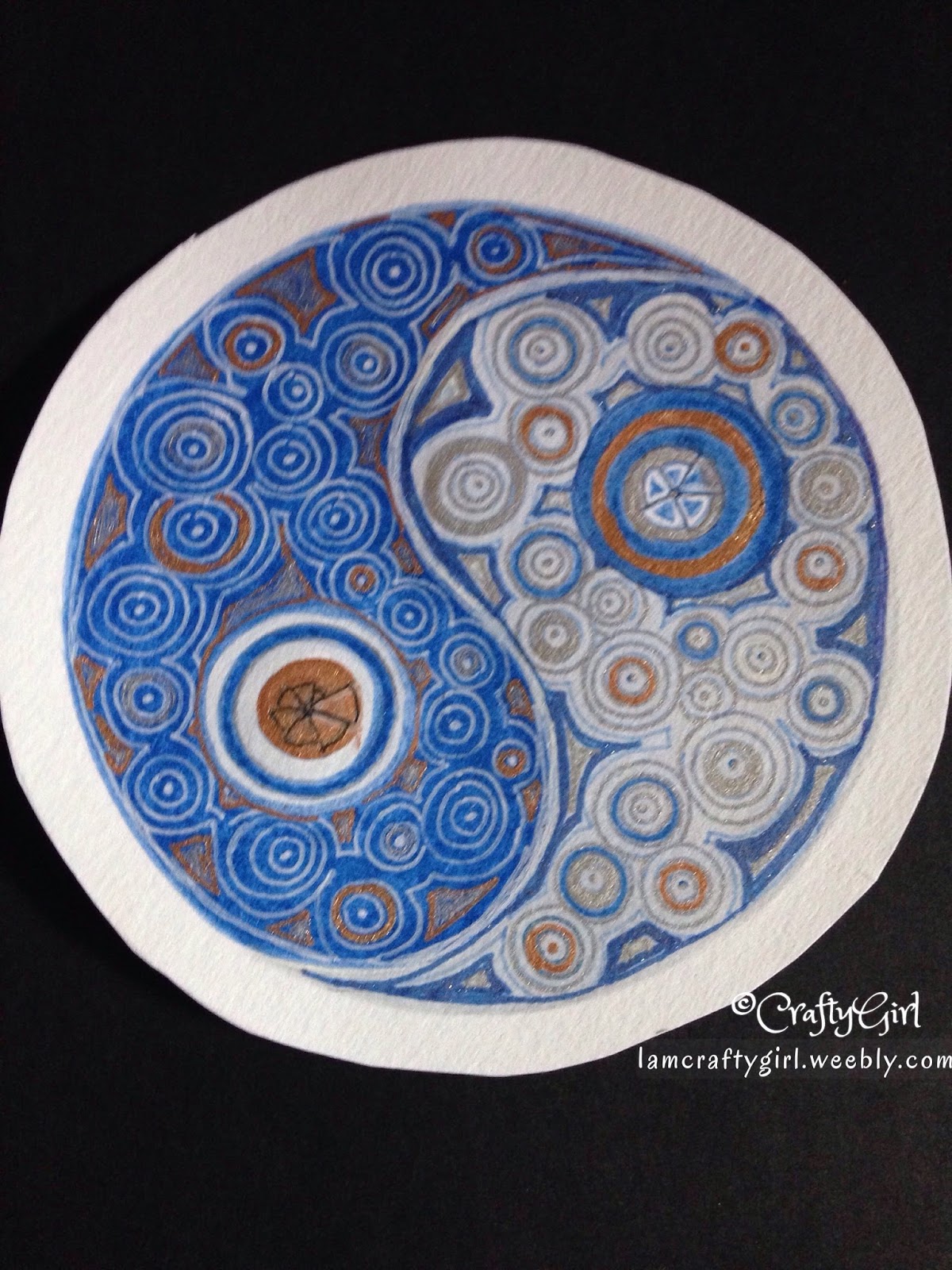 Tickled To Tangle: "It's a String Thing" # 203 and #204 Tiles