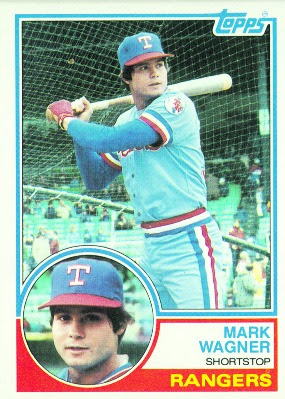1983 Topps Blog: #144 Mark Wagner - Texas Rangers