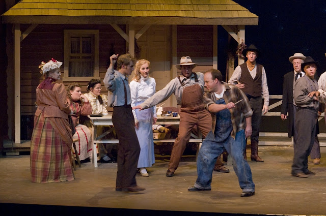 The Theatrical Designs of Gary Benson: Oklahoma--Scene Design
