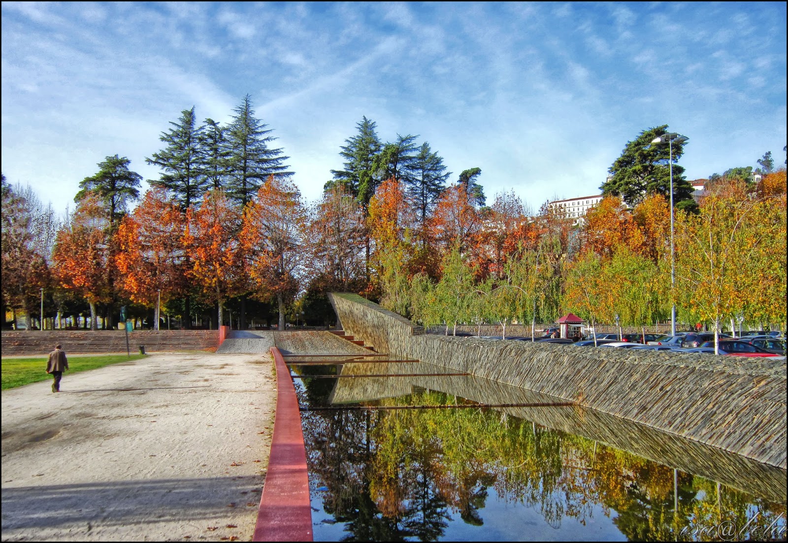UM PIGO DE LUZ: Parque Verde do Mondego no Outono / Coimbra