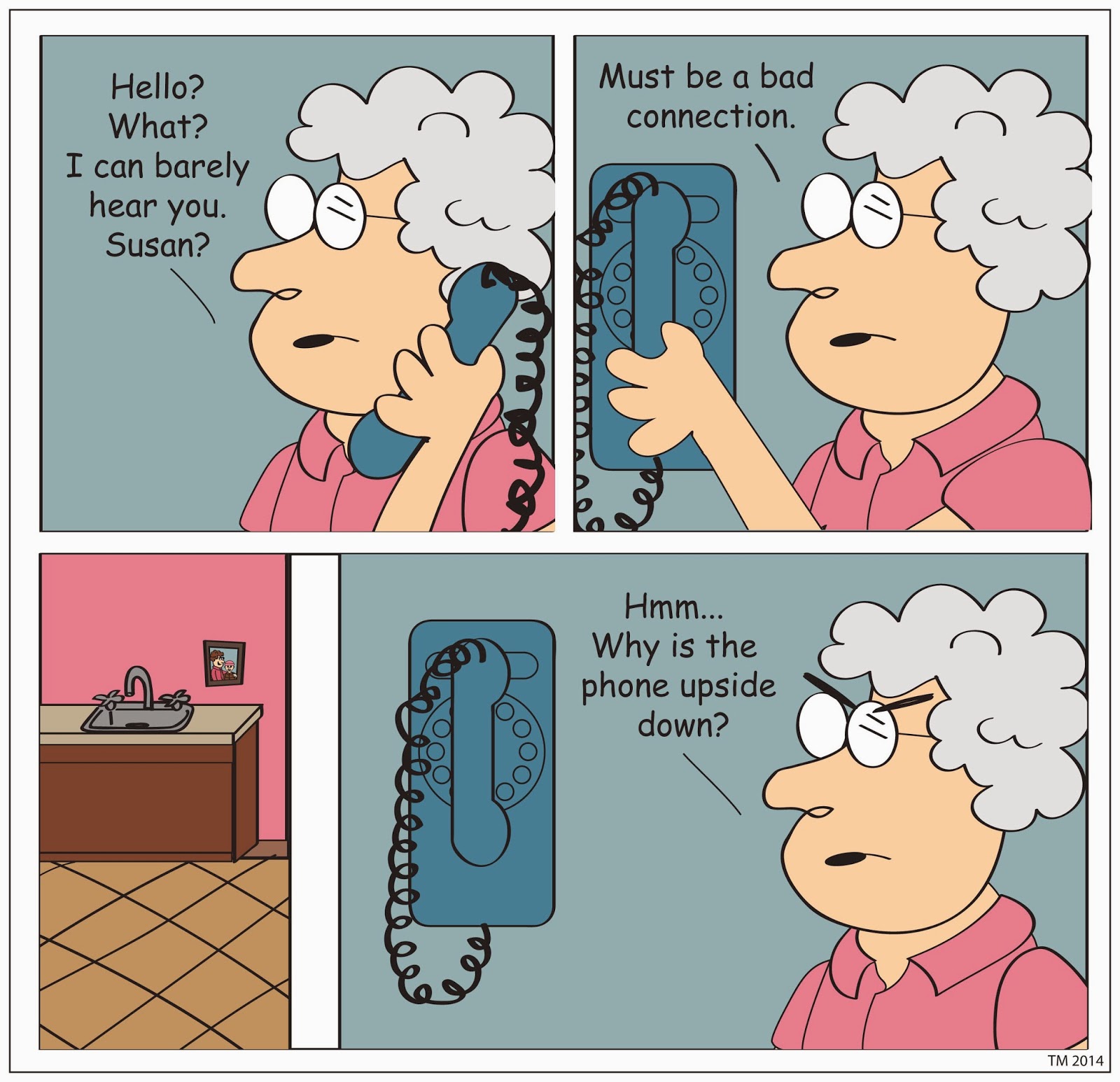 Senior Moments Comic Strip