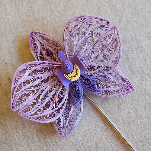 Paper Quilling Flower Designs - Creative Art & Craft Work