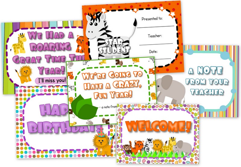 Jungle Safari Welcome Postcard FREEBIE and Pack - FlapJack