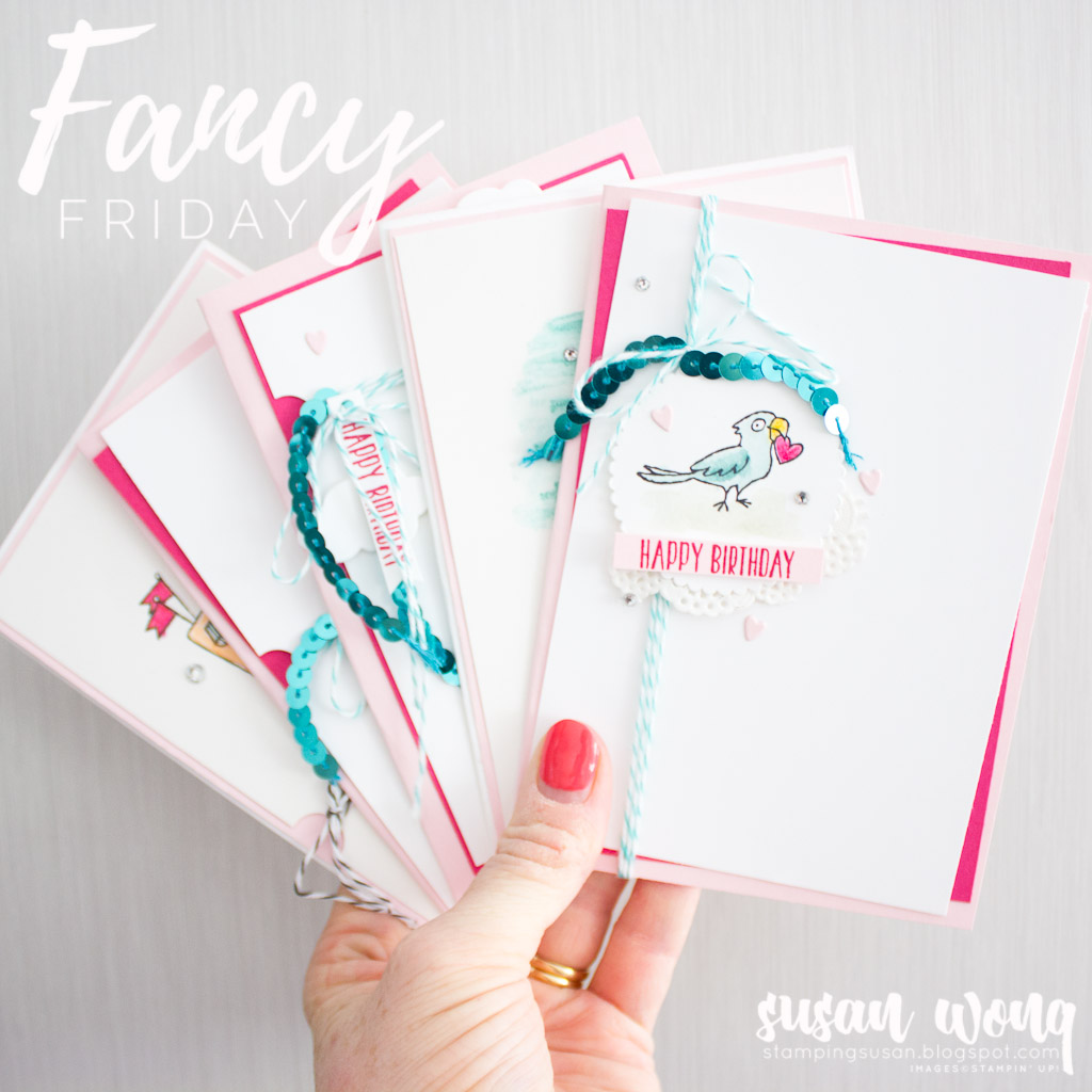 Think Pink! - Fancy Friday Blog Hop