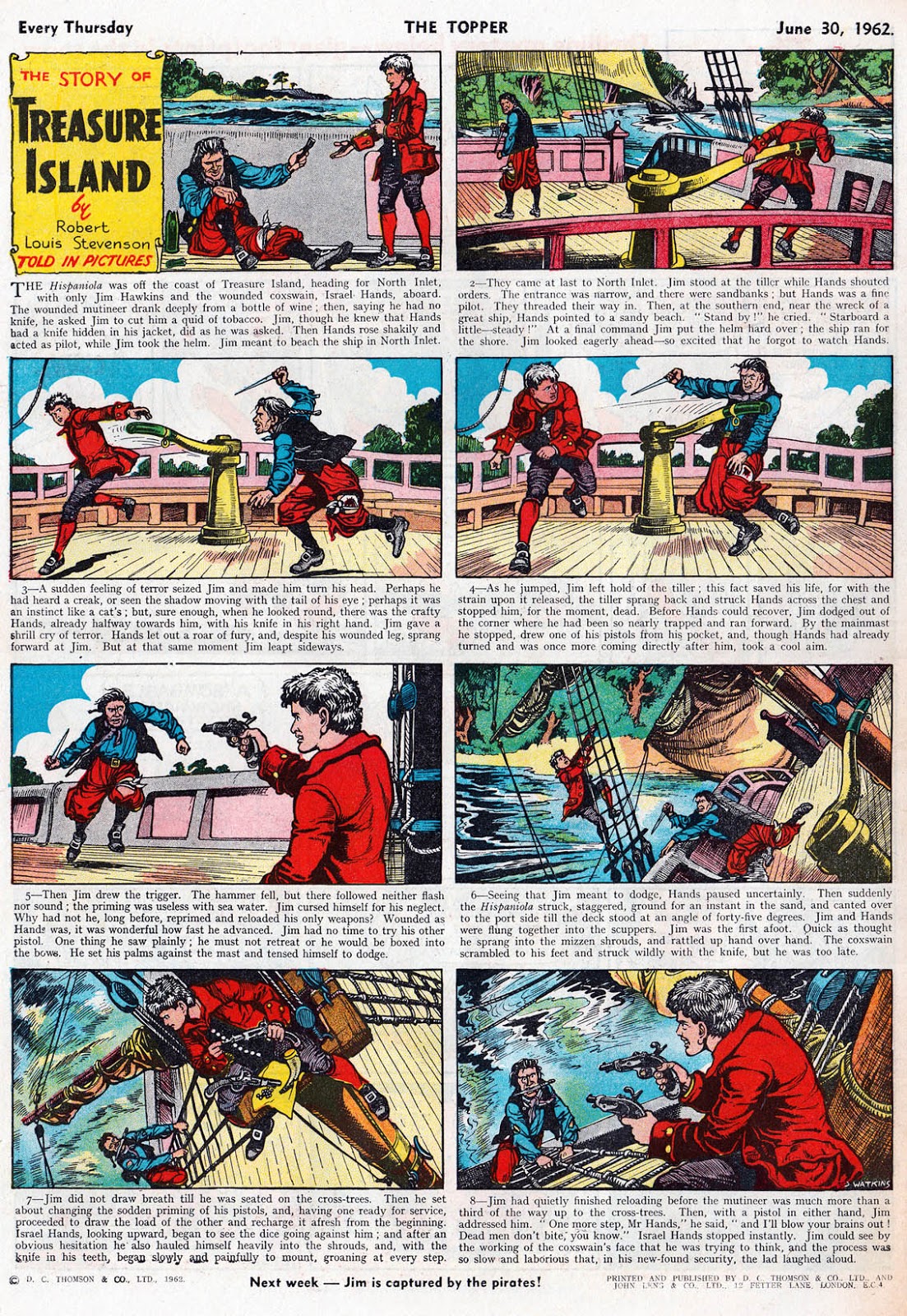 Topper Comic Strip Telegraph
