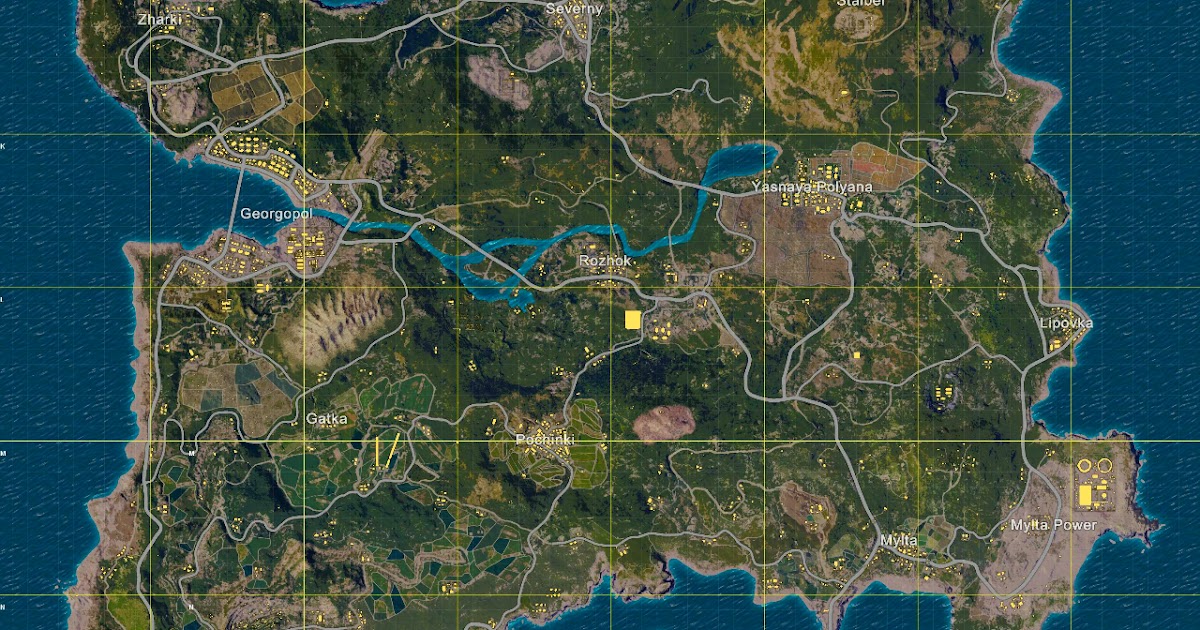 Lokasi Looting Terbaik Maps Erangel PUBG Mobile - Denpono Blog