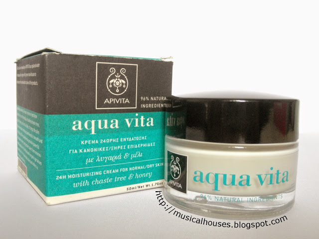 Apivita 24 Hour Moisturizing Cream for Normal/Dry Skin Review and ...