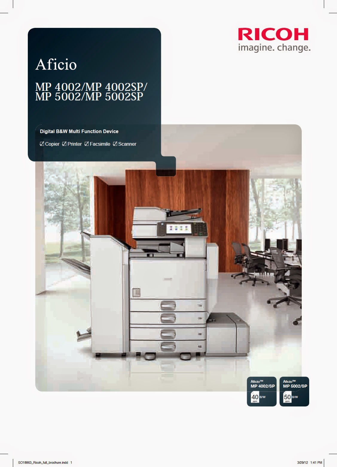 JUAL DAN SEWA MESIN FOTOCOPY RICOH AFICIO SERIES: RICOH AFICIO SERIES ...