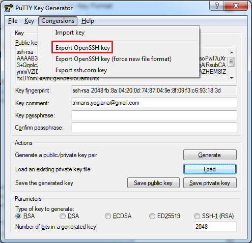 ~[trmns.ygn]~: Mengubah Putty Private Key (PPK) Format Ke OpenSSH ...
