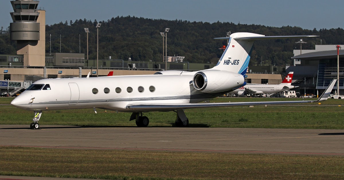 Planes and Trains - Planes 2016: HB-JES / Gulfstream GV / MWM