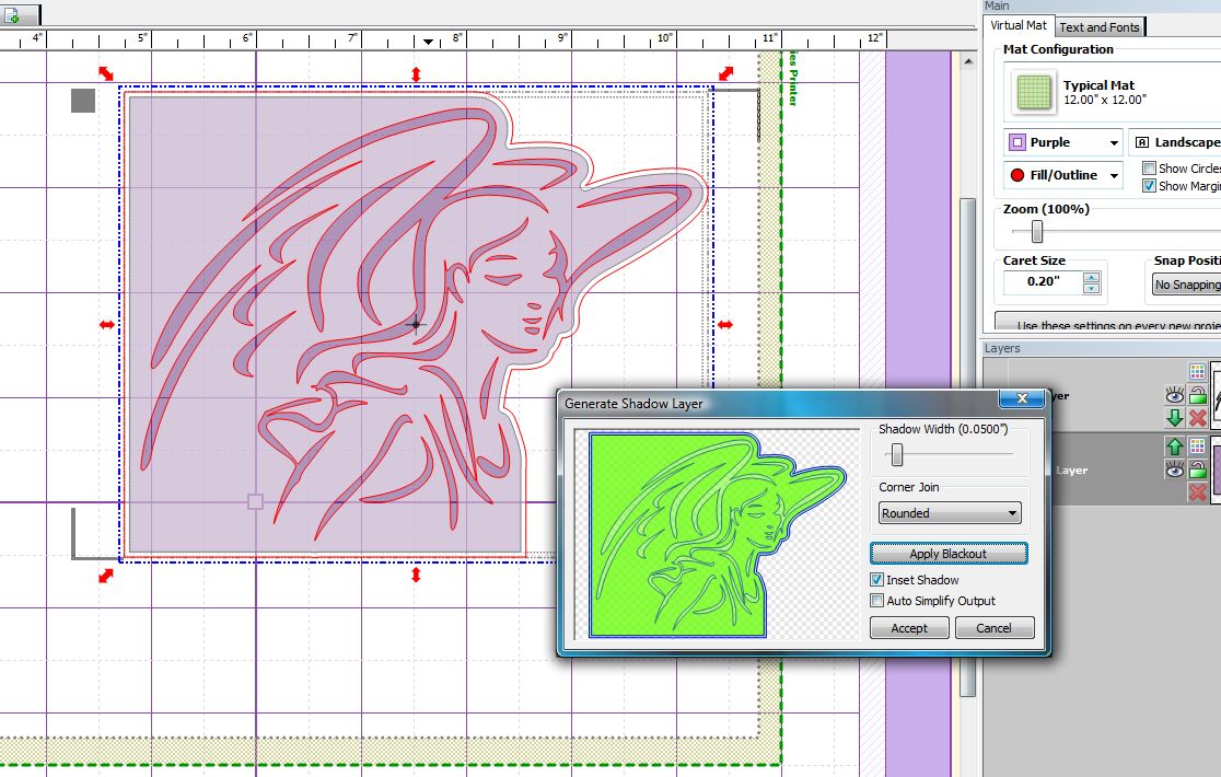 Paper crafting with Nelda: Tutorial: Shaped Edge card with cut-outs
