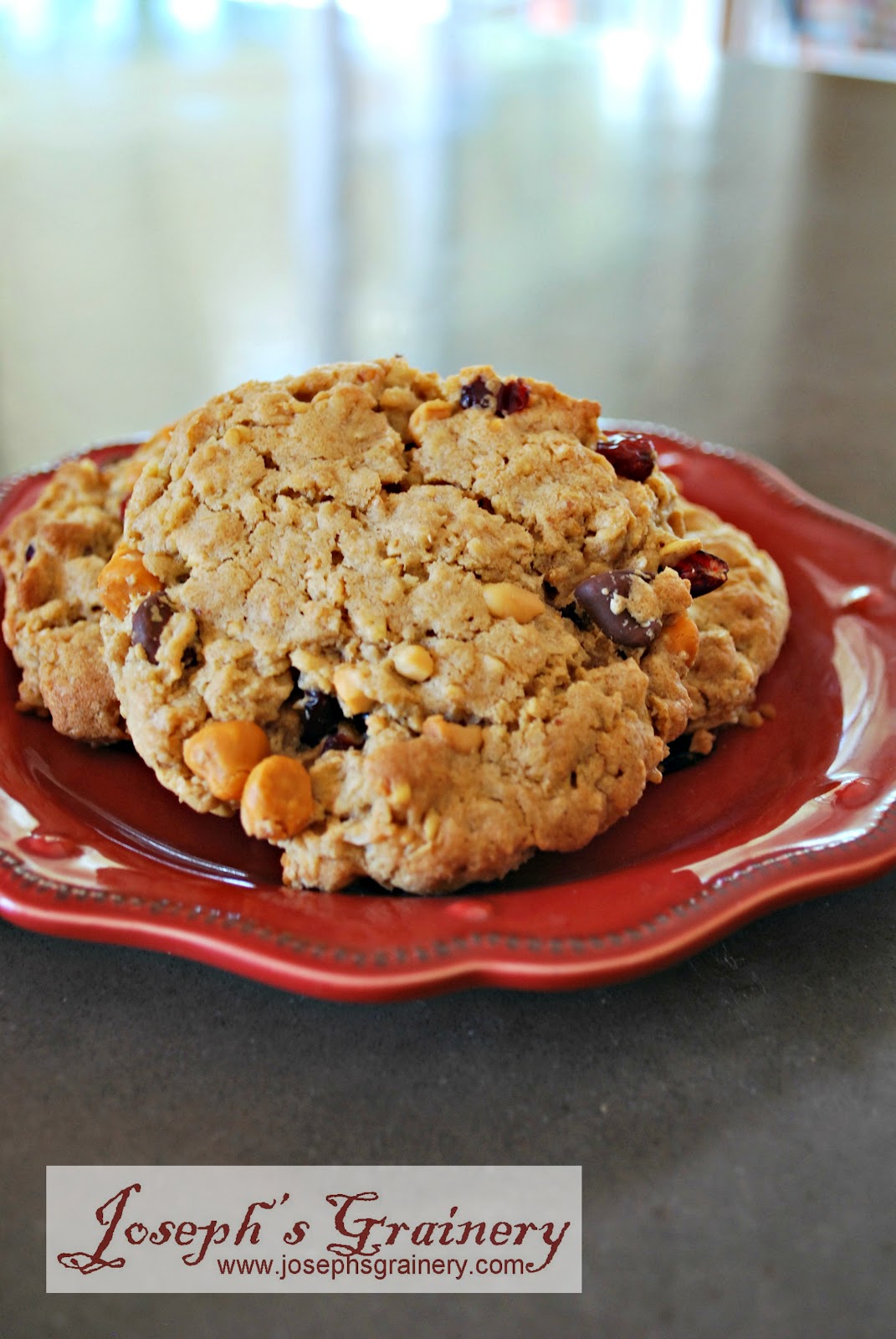 Joseph's Grainery: Whole Grain Monster Breakfast Cookies