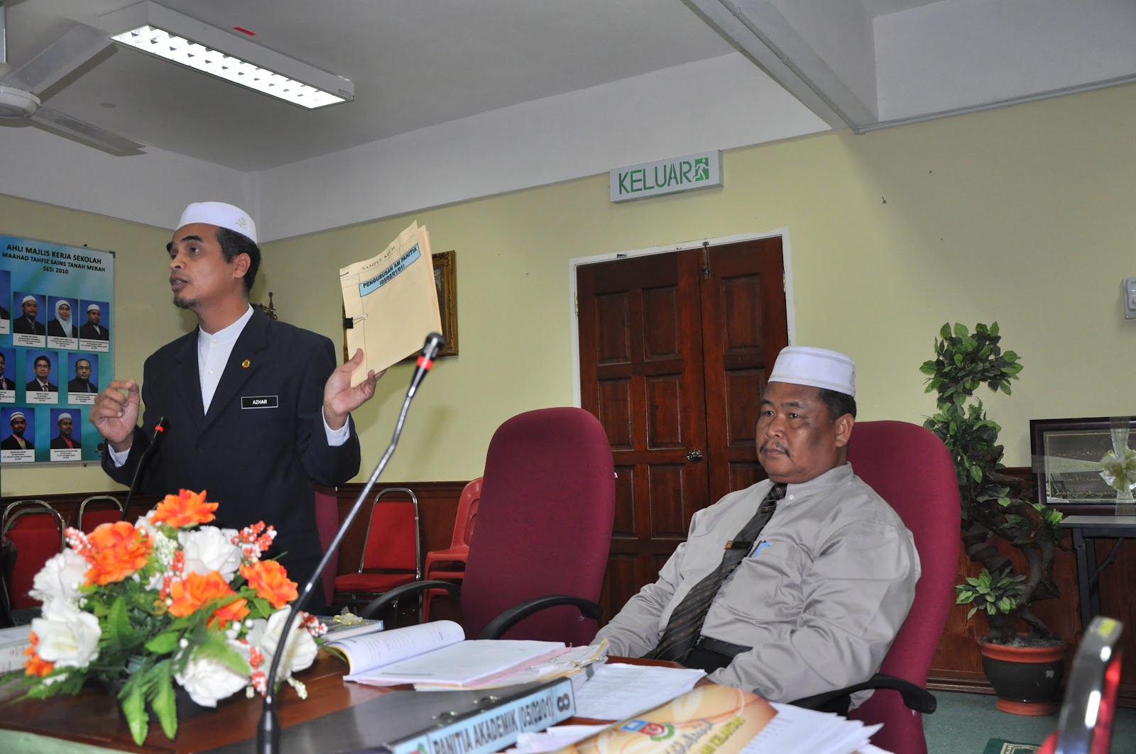 jazlan omar: Taklimat Headcount dan pengurusan panitia