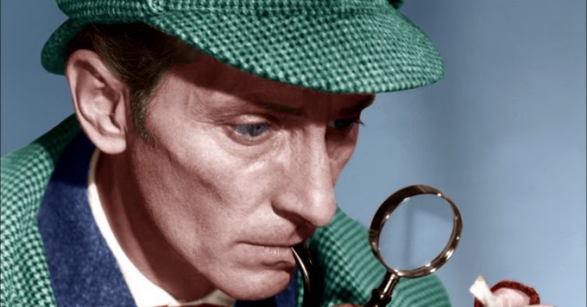 Bespectacled Birthdays: Peter Cushing (from Sherlock Holmes), c.1964
