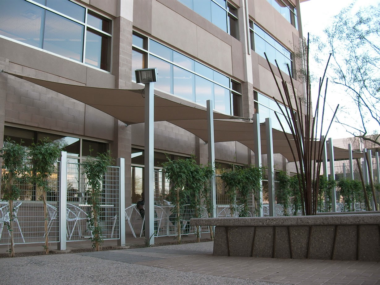 Fabric Shades Structure: Fabric Shade Structure