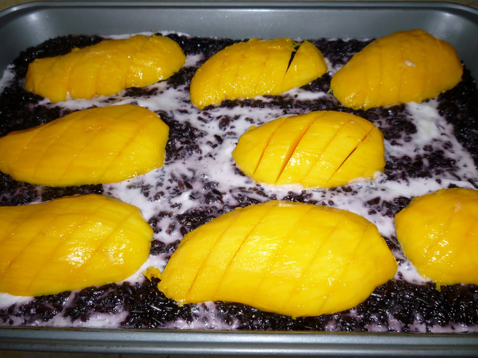PinoyAmericanFavoriteRecipes: #16_ Black Rice Bibingka (Pirurutong)