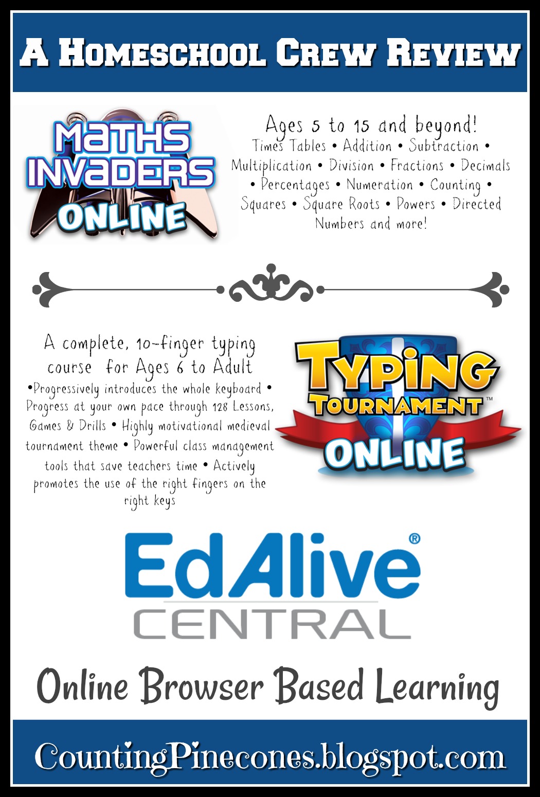 Counting Pinecones: EdAlive (A Homeschool Review Crew)