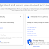 Updated UI for Google Account Settings and Web History