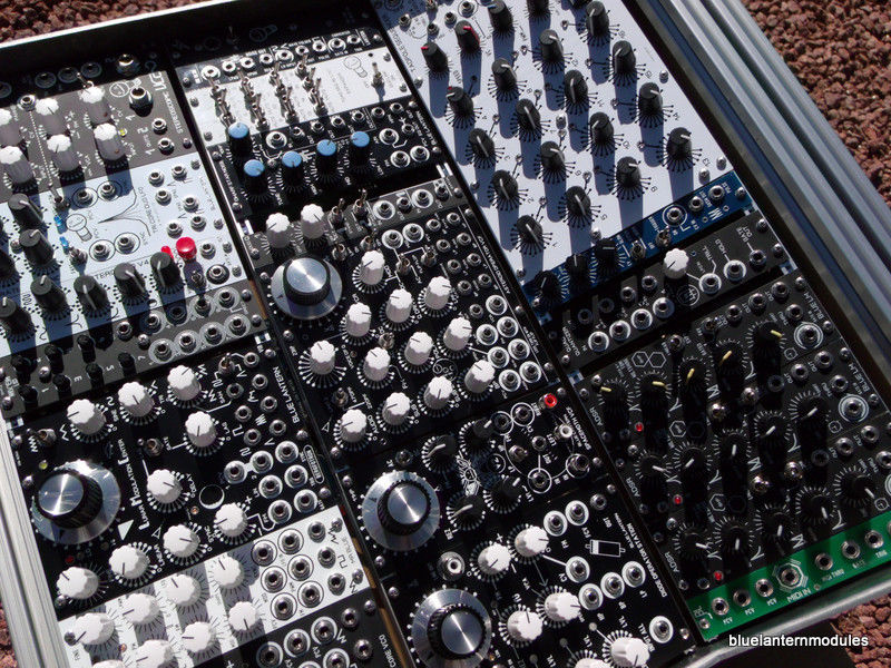 MATRIXSYNTH: Blue Lantern Modules 9U Analog Modular Synthesizer System