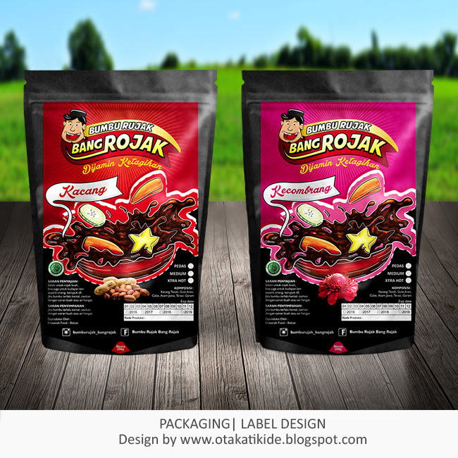 Label Produk Bumbu Rujak - Otakatikide | Jasa Desain Logo, Jasa Desain ... Label Produk Bumbu Rujak - Otakatikide | Jasa Desain Logo, Jasa Desain ...