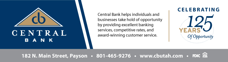 The Payson Chronicle : Central Bank to Recognize Ron and Kris Hughes ...