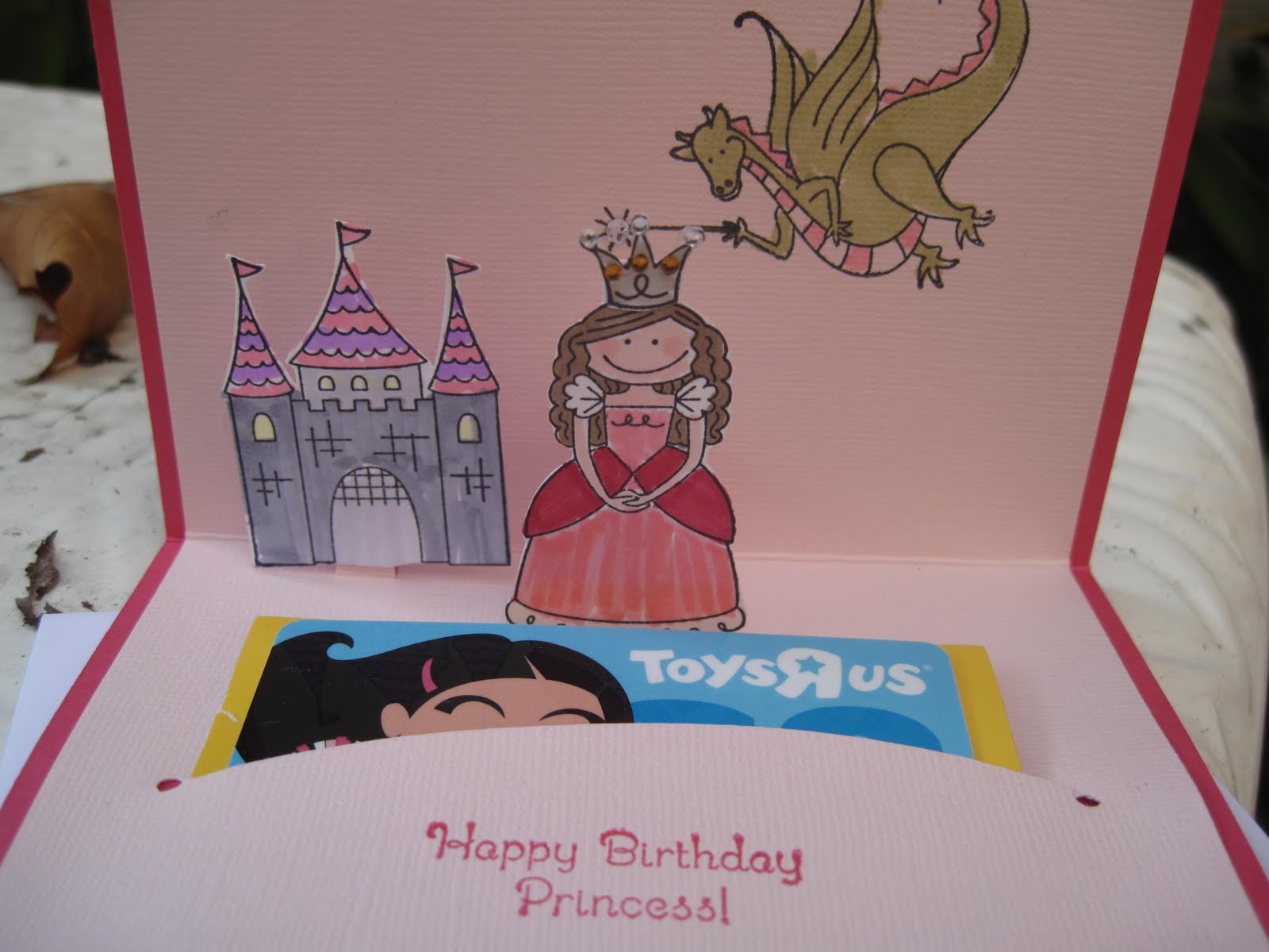 Lynda's Quiet Time : A princess birthday card