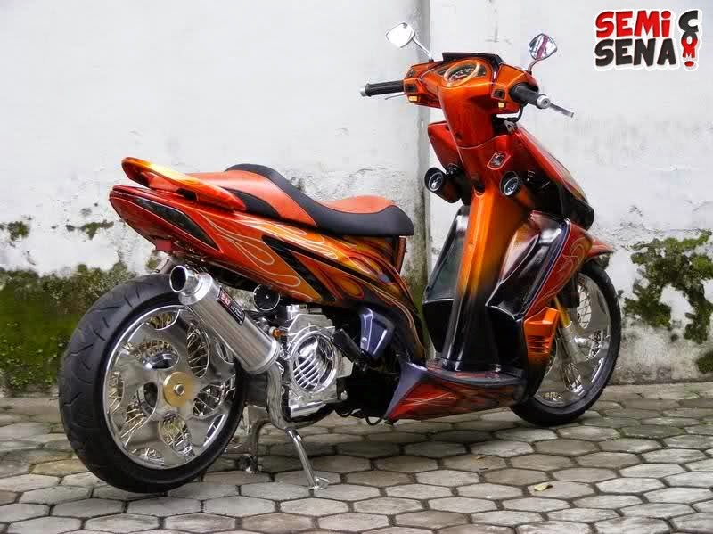 Pictures Modification Motorcycle Honda Vario - Vario Modification Photos