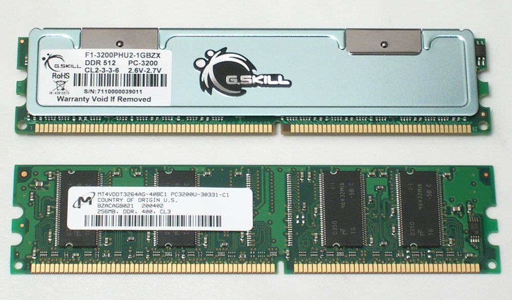 DDR SDRAM (1, 2, 3, 4, 5)