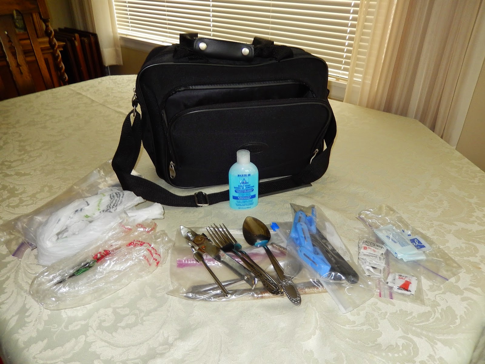 Powell River Books Blog: Camp Cooking: Self-Contained Mobile Meal Kit