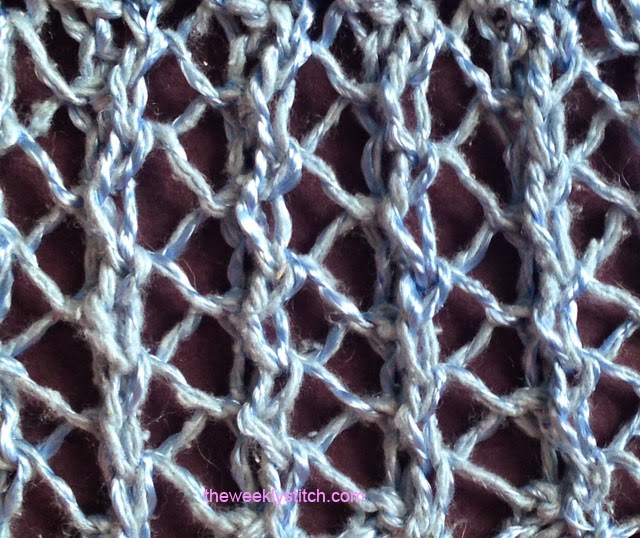 1 Row Lace | The Weekly Stitch