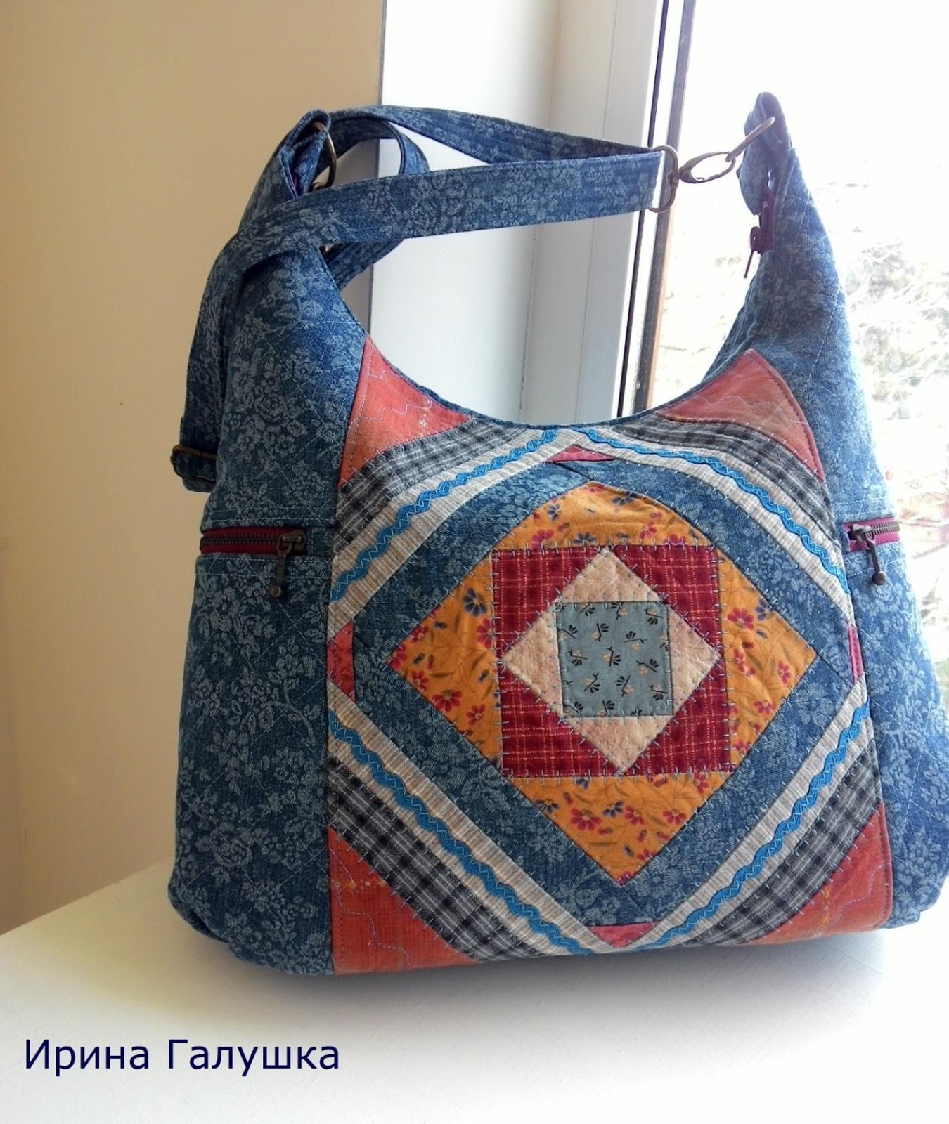 Bolsos de patchwork - Jadewoman