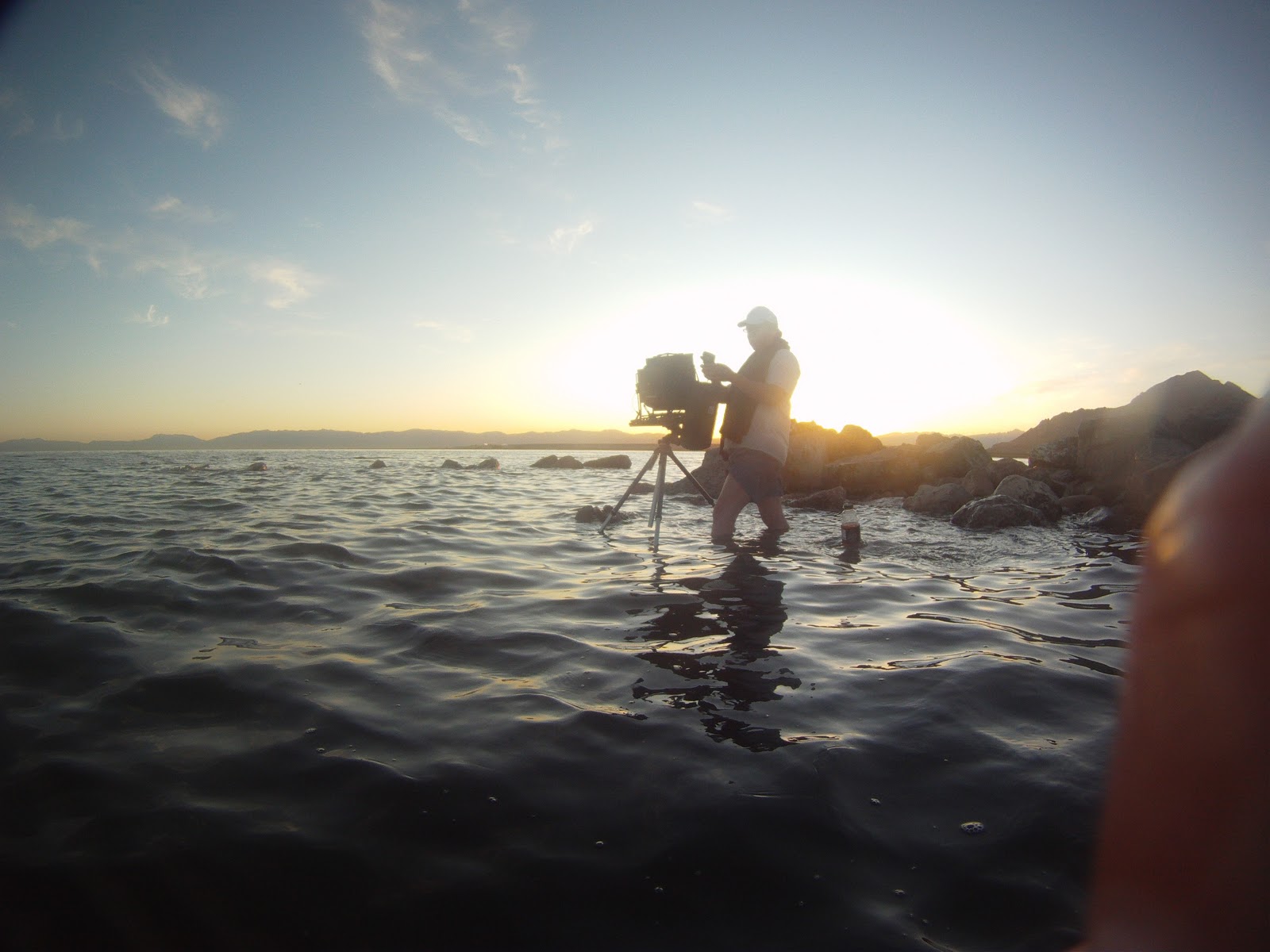 Gords Swim Log: Meeting Michael Slade in the Great Salt Lake