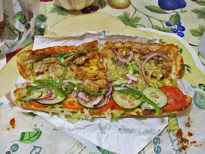 The Shit I Eat: Sweet Onion Chicken Teriyaki Subway Sandwich from Subway