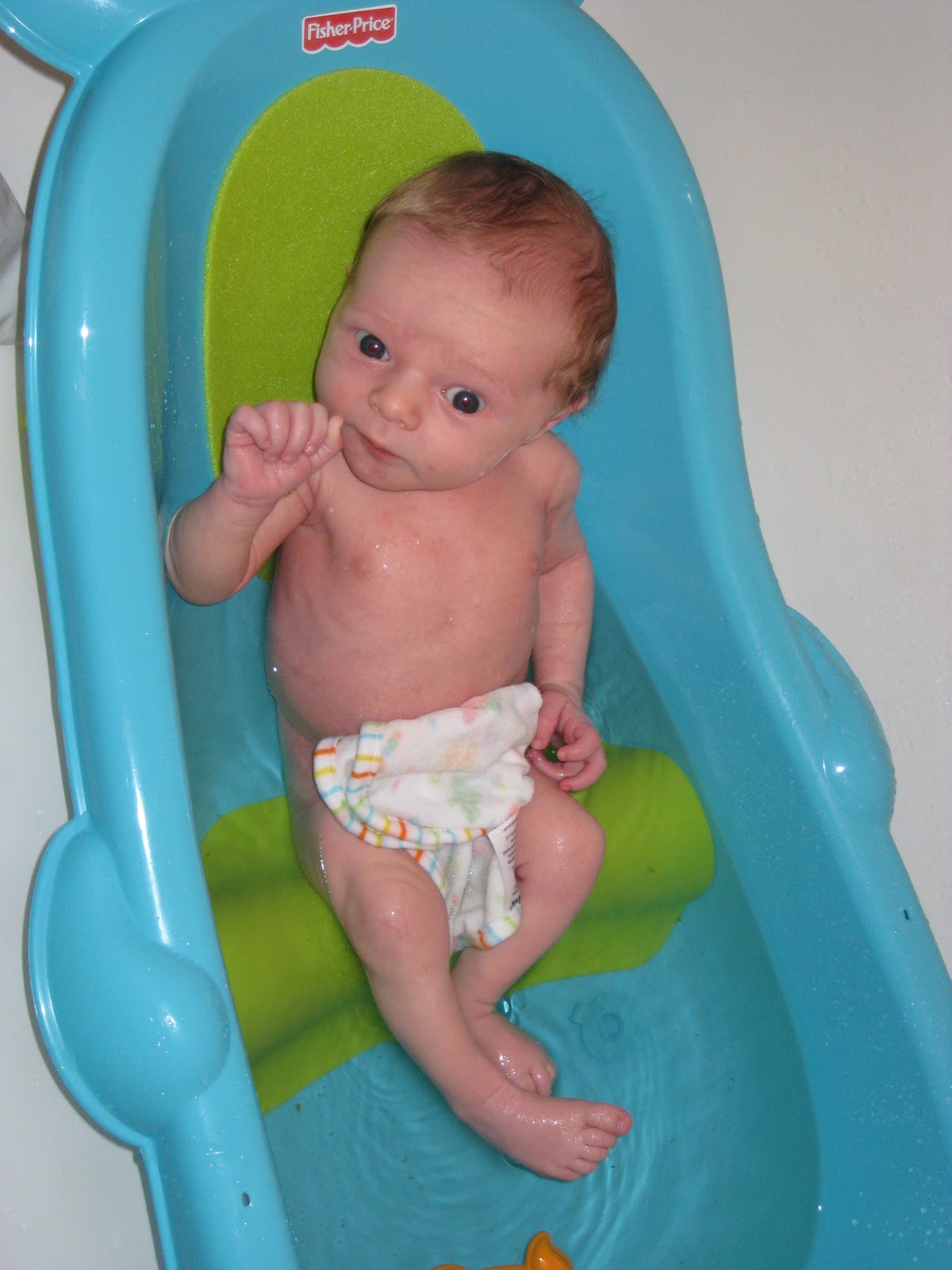 Little Diddy About Brent And Lindsey: Jack's First Bath